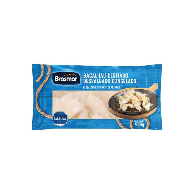 Bacalhau Desfiado - Brasmar - Empório Quatro Estrelas