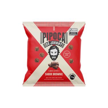 Pipoca Pronta Sabor Brownie Pipoca do Jhonny - Empório Quatro Estrelas