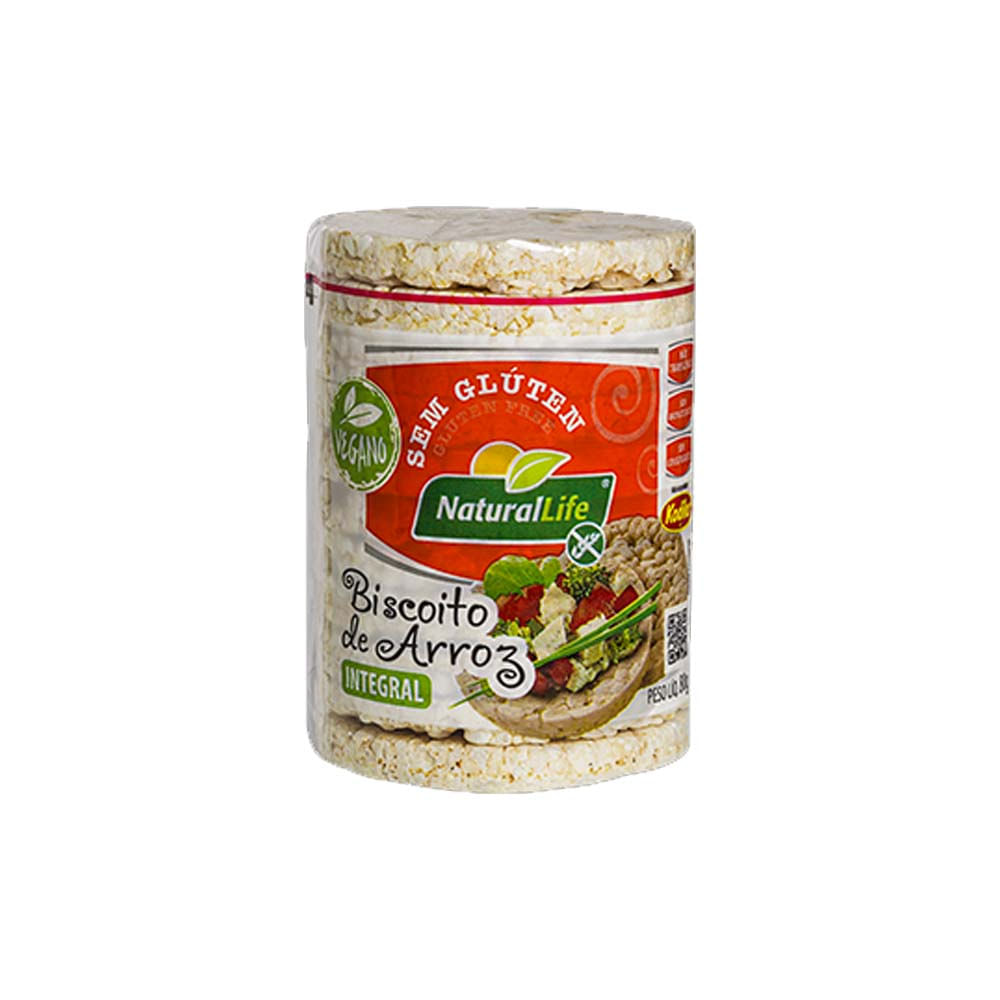 Biscoito de Arroz - Natural Life
