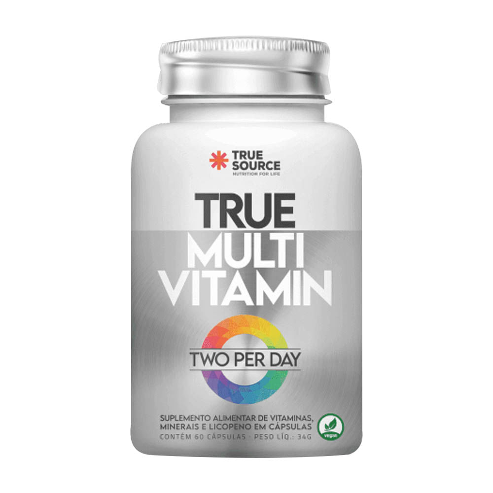 Multivitamínico Two Per Day - True Source - Empório Quatro Estrelas
