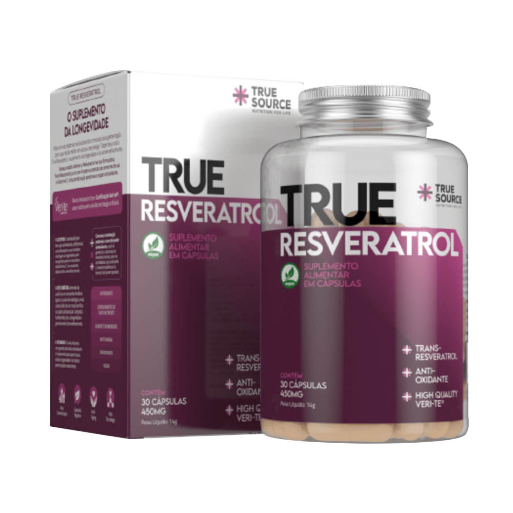 True Resveratrol - True Source - Empório Quatro Estrelas