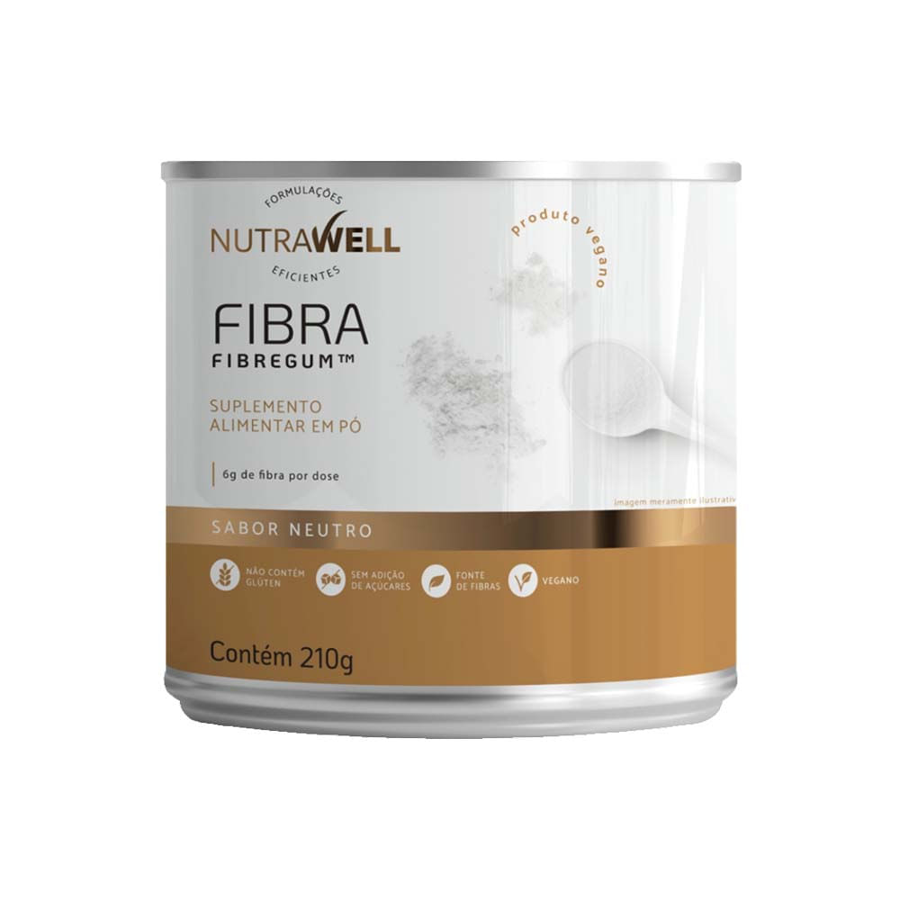 Nutrawell - Fibra Fibregum Pura 210g