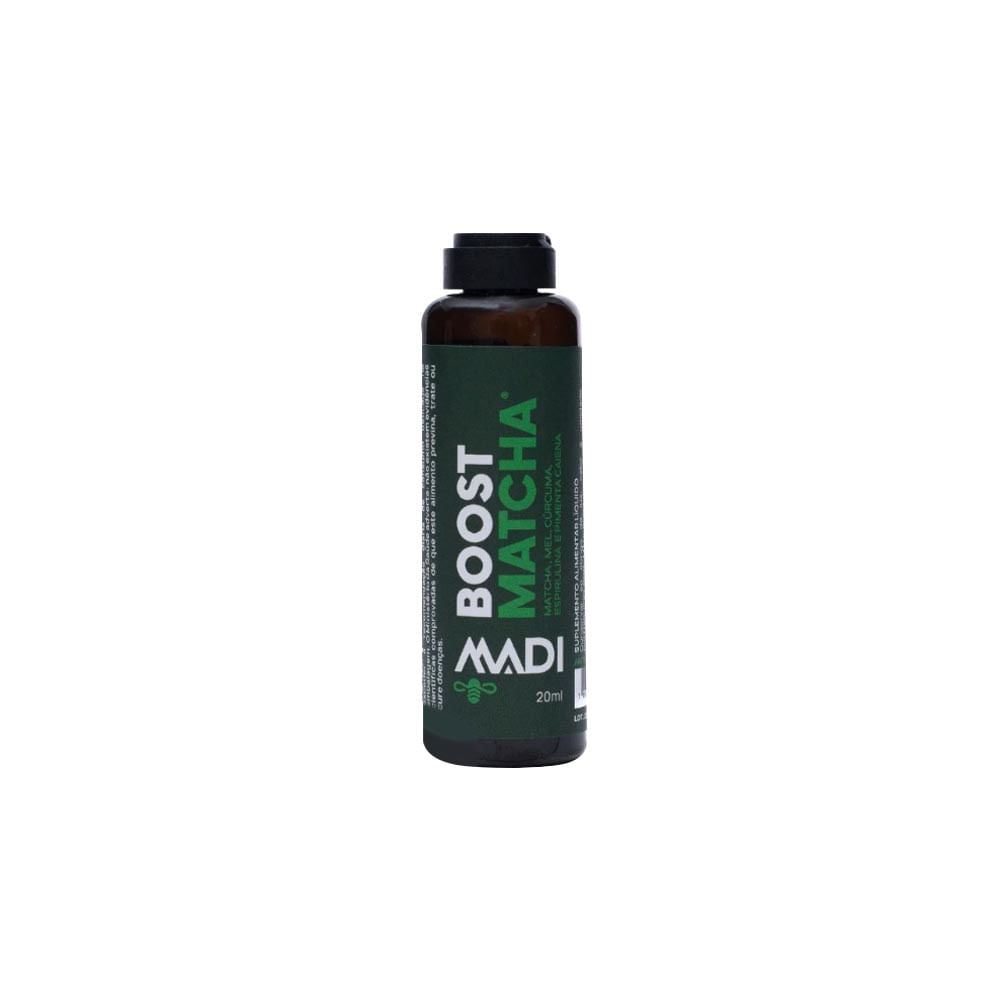 Matcha Boost 20ml - Madi Wellness - Empório Quatro Estrelas