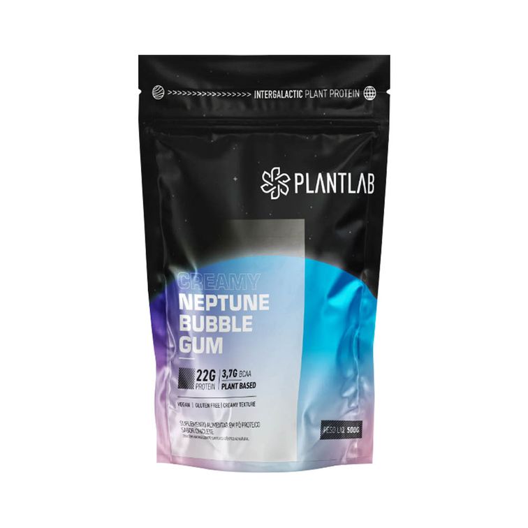 PlantLab — Proteína Vegetal Cremosa Neptune Bubble Gum 500g