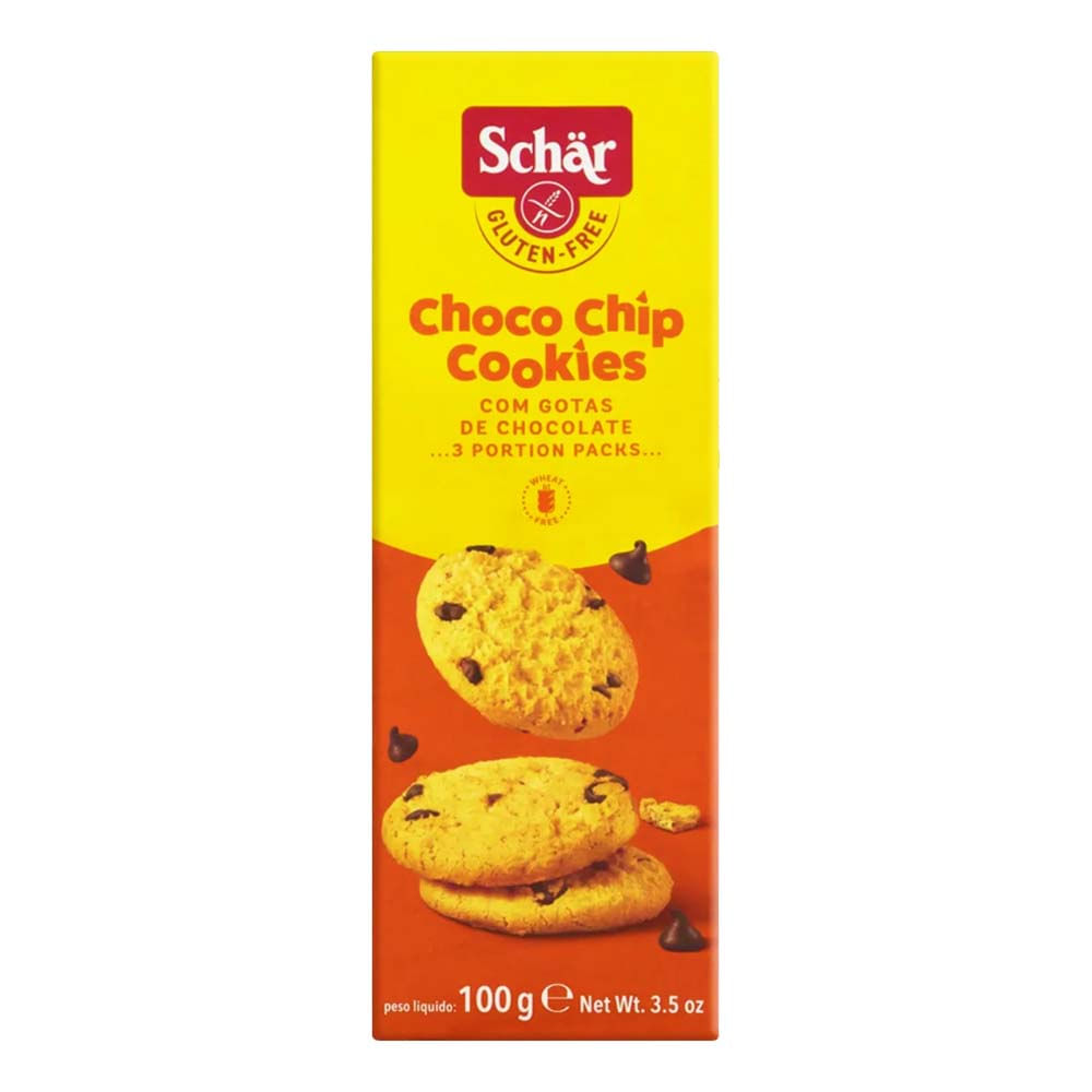 Cookies Gotas De Chocolate Choco Chip Sem Glúten Schar