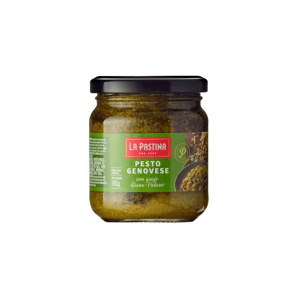 Pesto Genovese 190g - La Pastina - Empório Quatro Estrelas