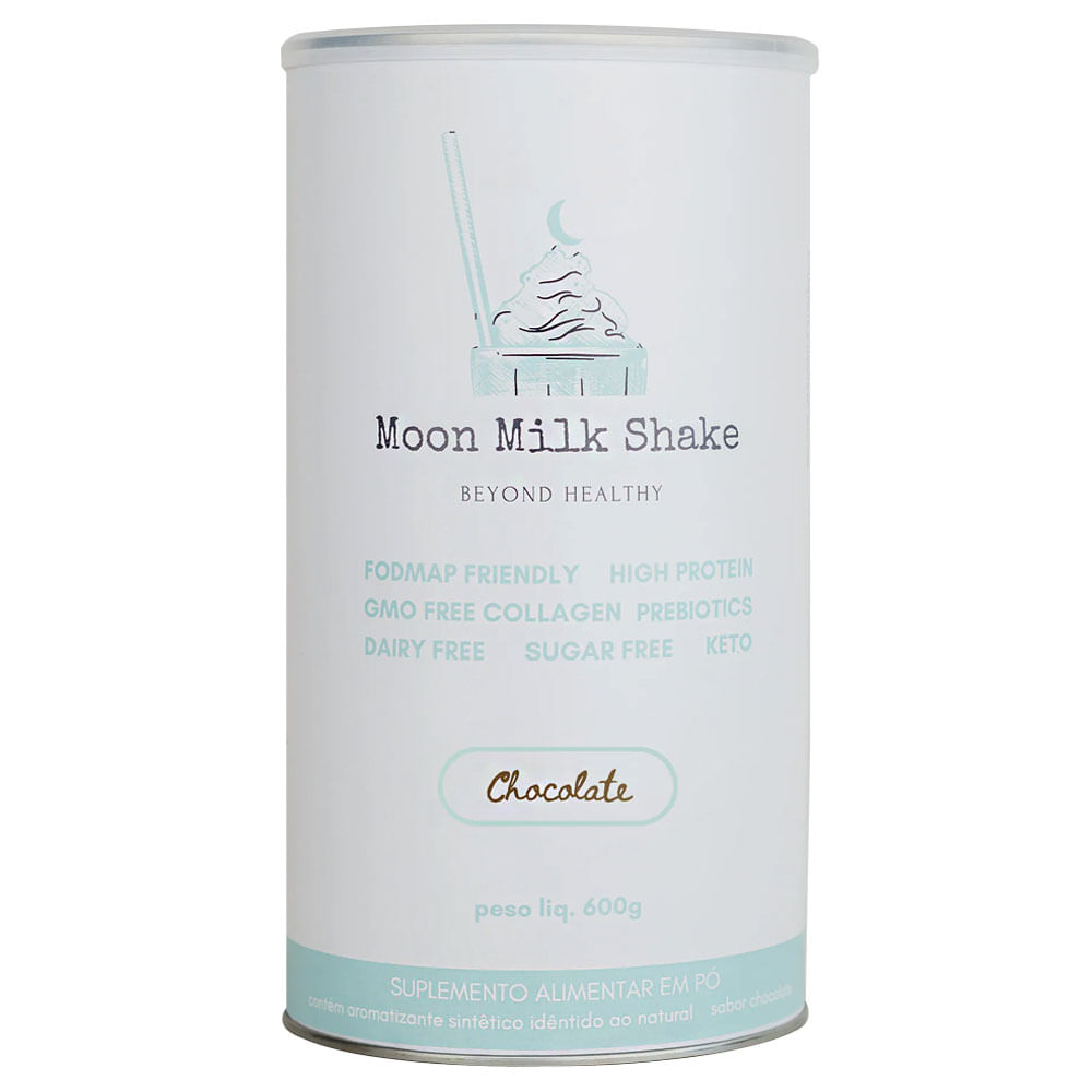 Moon Milk Shake Proteico Chocolate 600g Moon Milk