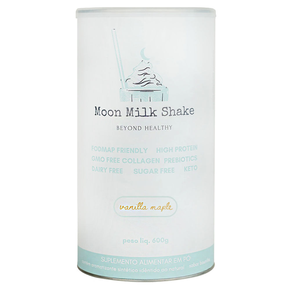 Moon Milk Shake Proteico Vanilla Maple 600g Moon Milk