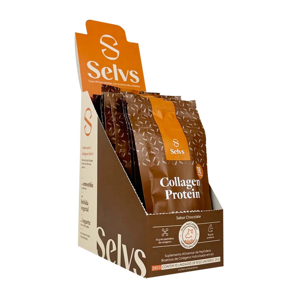 Collagen Protein Grass-Fed Chocolate - Empório Quatro Estrelas