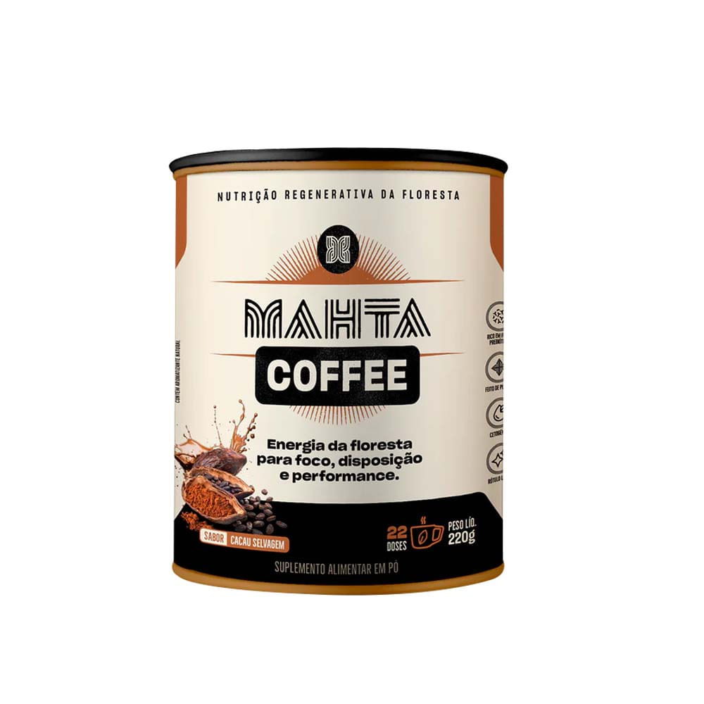 Café Funcional Cacau Selvagem 220g - MATHA - Empório Quatro Estrelas