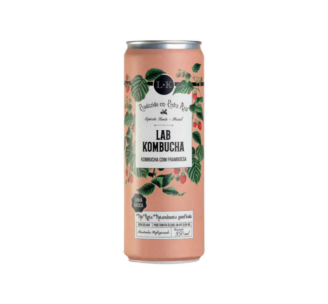 LAB KOMBUCHA - Kombucha com Framboesa 350ml