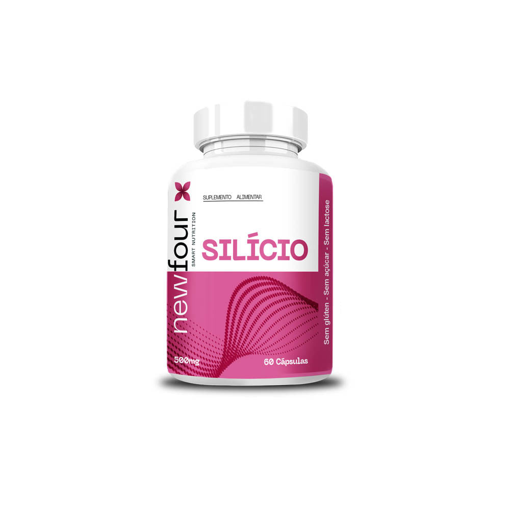 New Four - Silício 60 Cápsulas