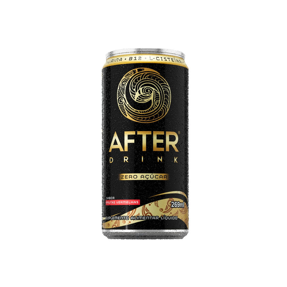 After Drink - Recovery Drink Frutas Vermelhas 269ml