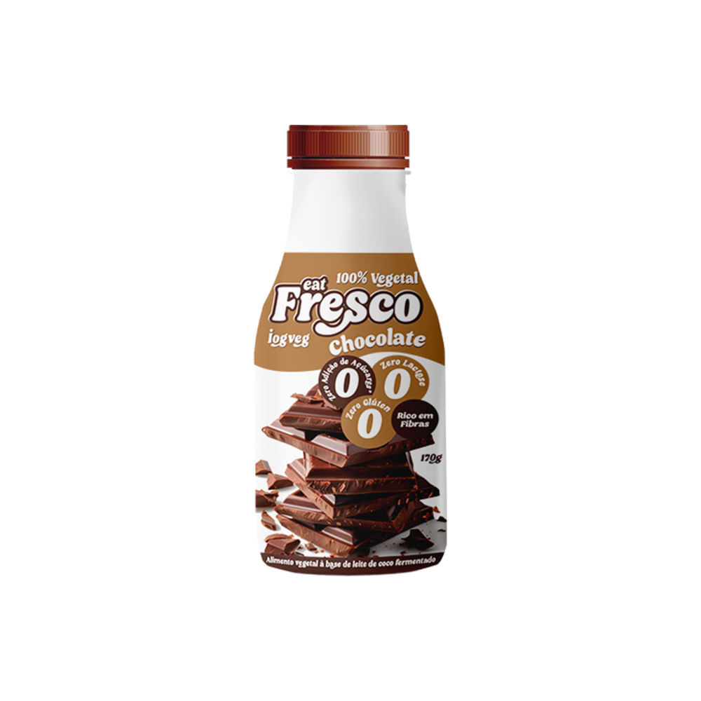Eat Fresco - Iogurte de Coco sabor Chocolate 170g