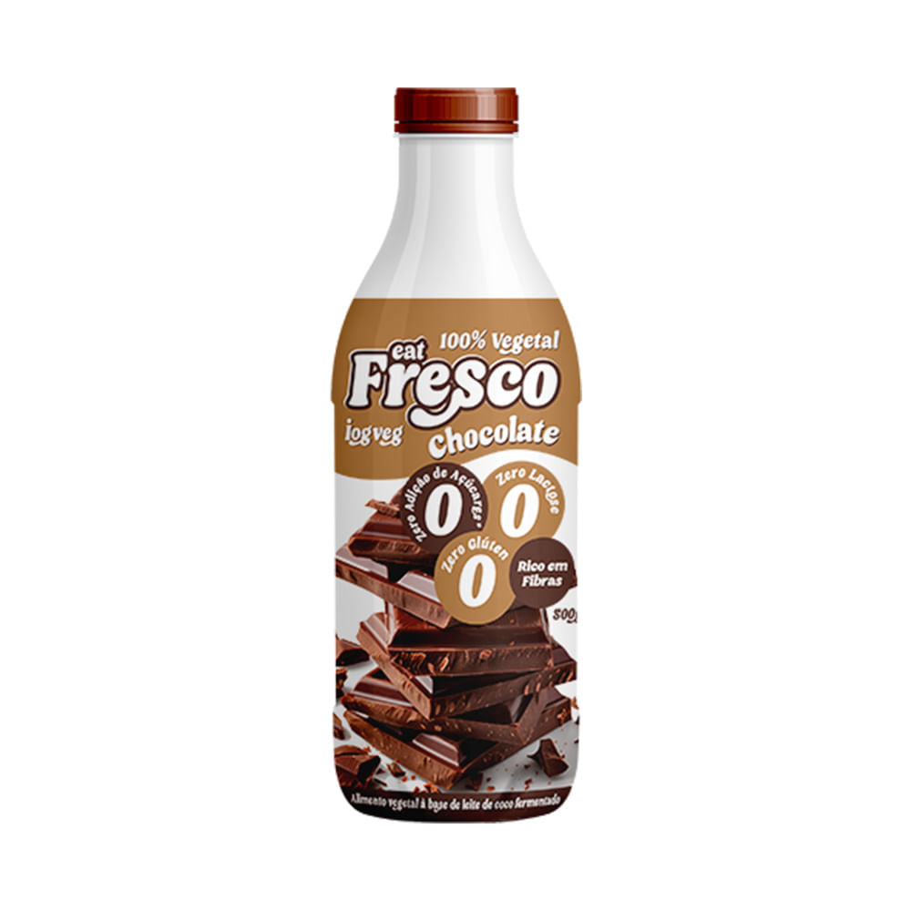 Eat Fresco - Iogurte de Coco sabor Chocolate 500g