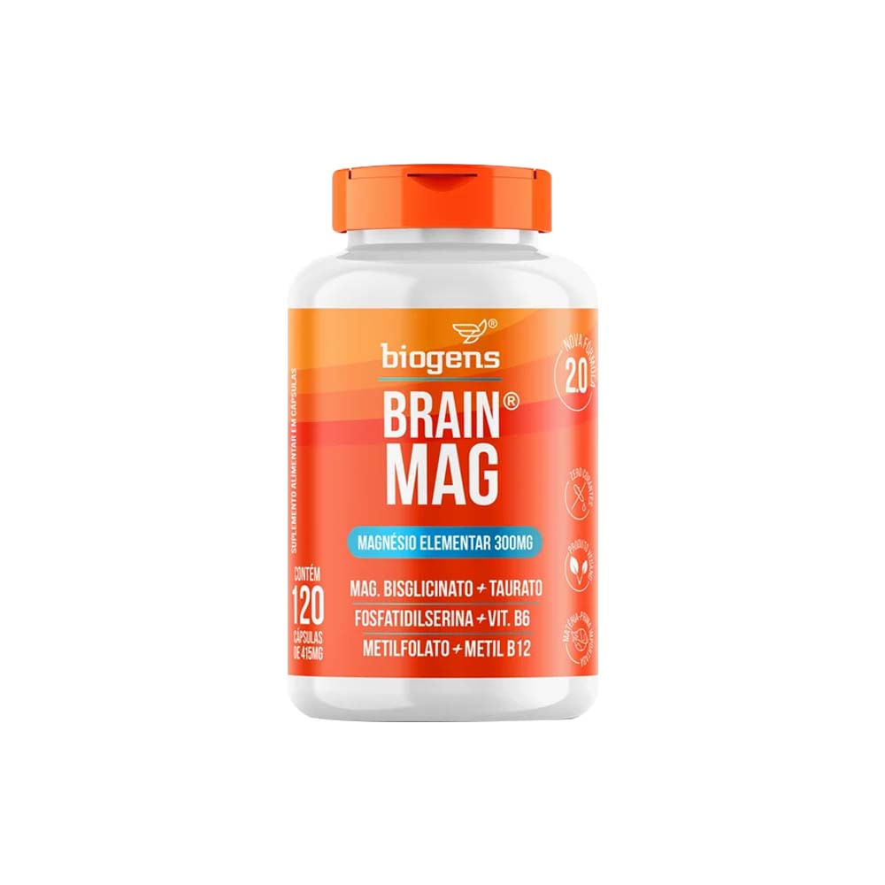 Bigens — Magnésio Elementar 300mg 120 Cápsulas