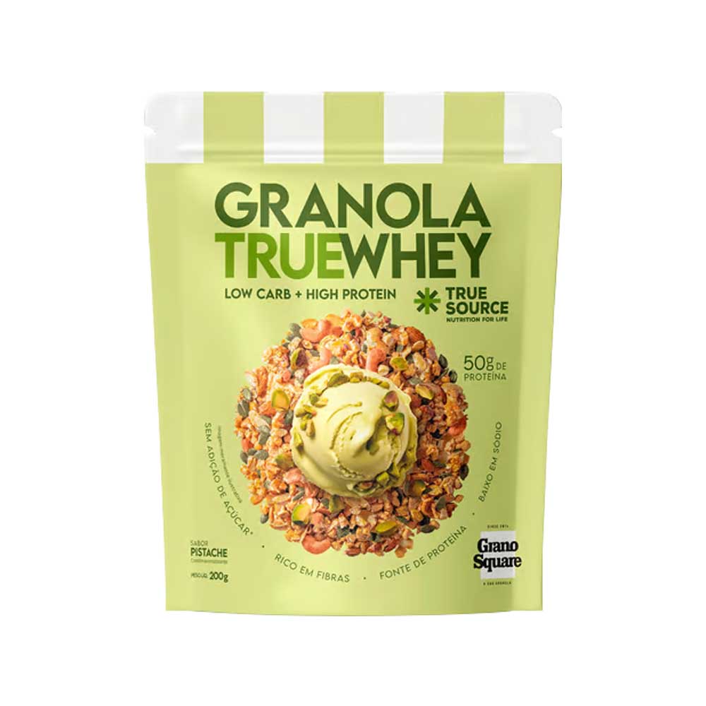 True Source - Granola True Whey Pistache 200g