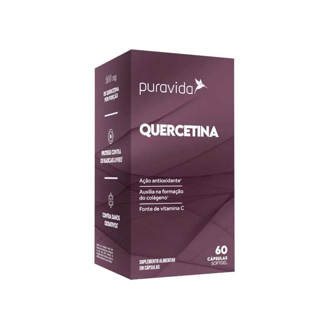 Puravida - Quercetina 60 Cápsulas