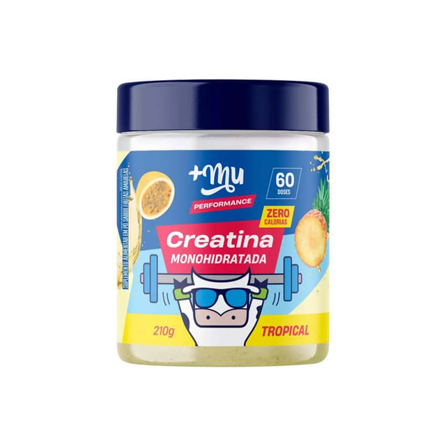 Mais Mu - Creatina Monohidratada Tropical 210g