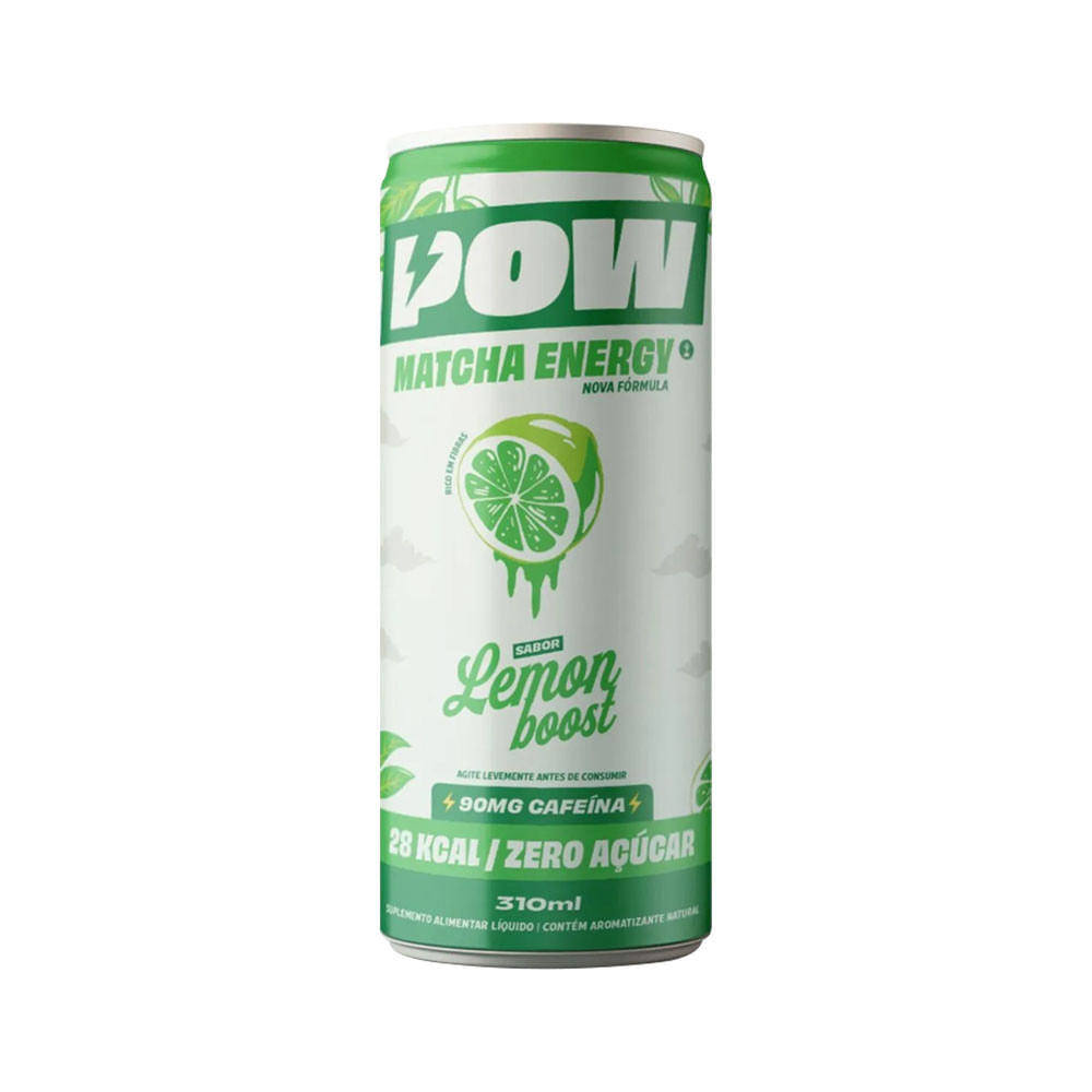 Pow Green Energy Drink Matcha - Push Matcha - Empório Quatro Estrelas