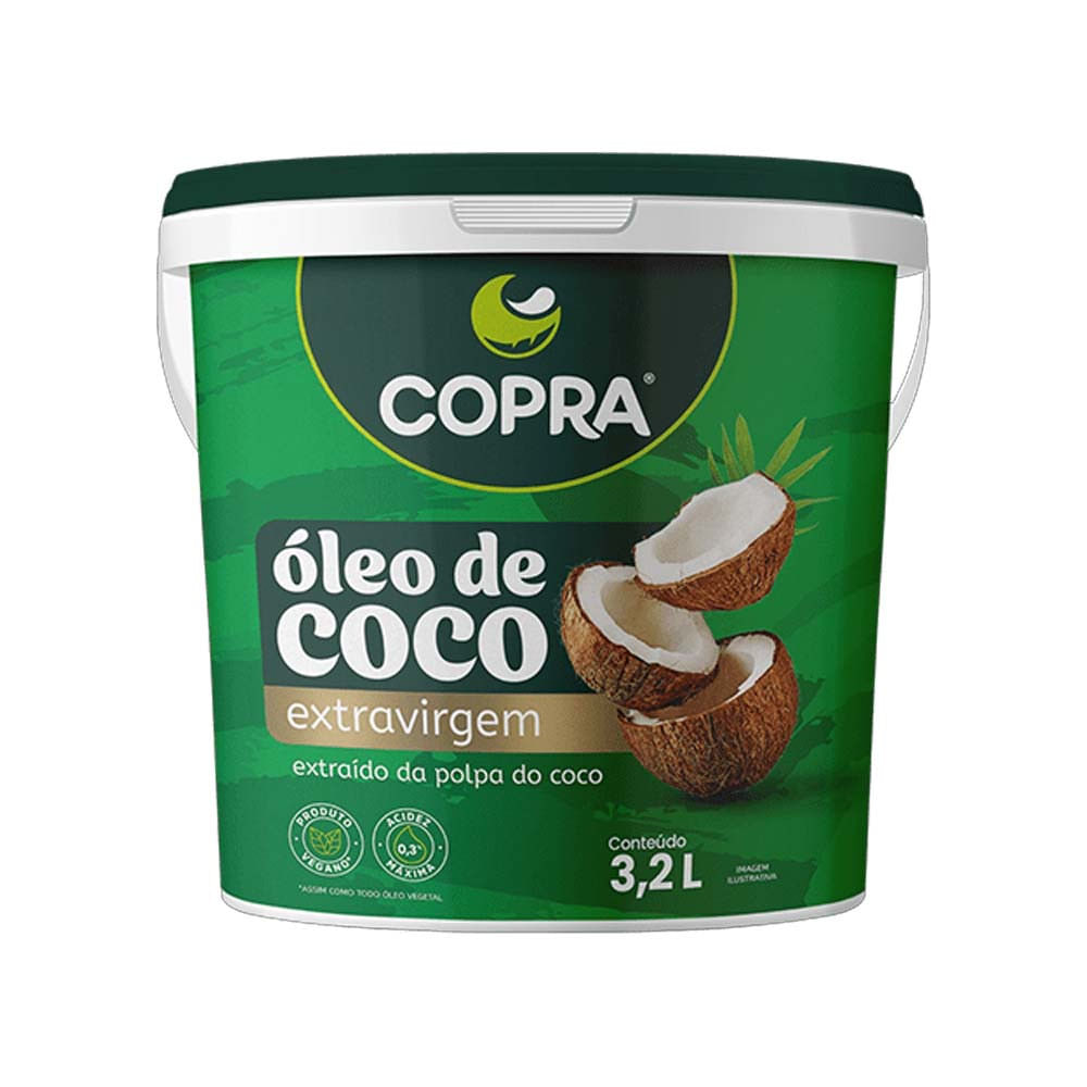 Copra - Óleo de Coco Extra Virgem 3.2L