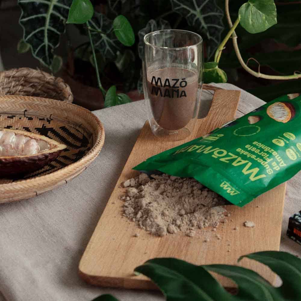 Mazô Maná - Shake Amazônico Sabor Cacau Cajá e Cumaru 480g