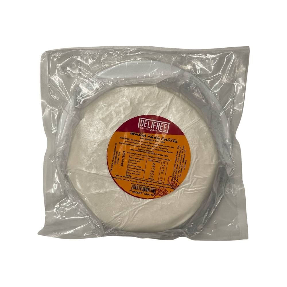 Delifree - Massa para Pastel Sem Glúten e Lactose 400g