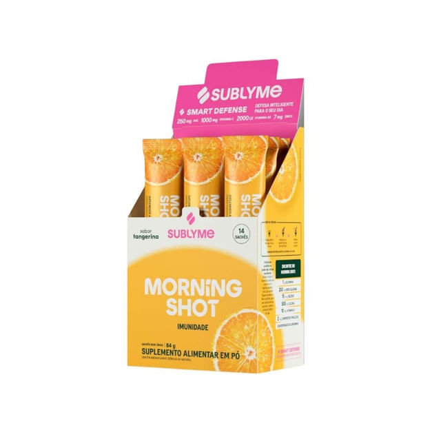 Sublyme - Morning Shot Sabor Tangerina