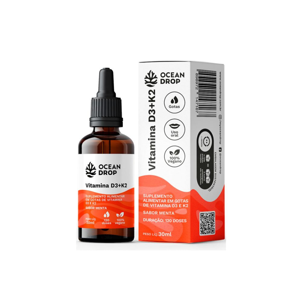 Ocean Drop - Vitamina D3+K2 30ml