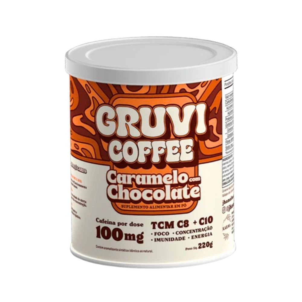 Jhamal - Gruvi Coffee Caramelo com Chocolate 220g