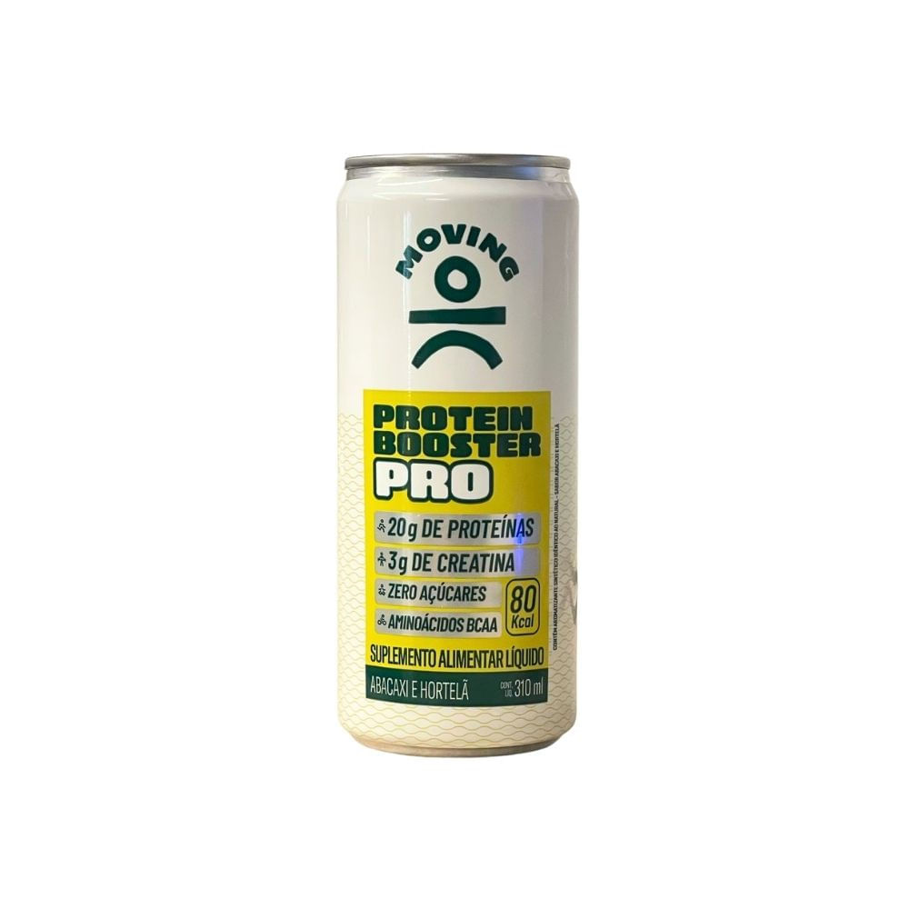 Moving - Bebida Proteica Com Creatina Protein Booster PRO Abacaxi e ...