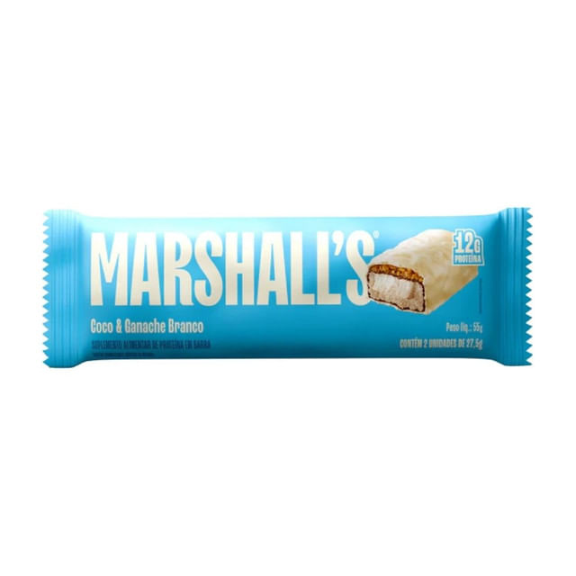Marshalls - Barra de Proteína Coco e Ganache Branco