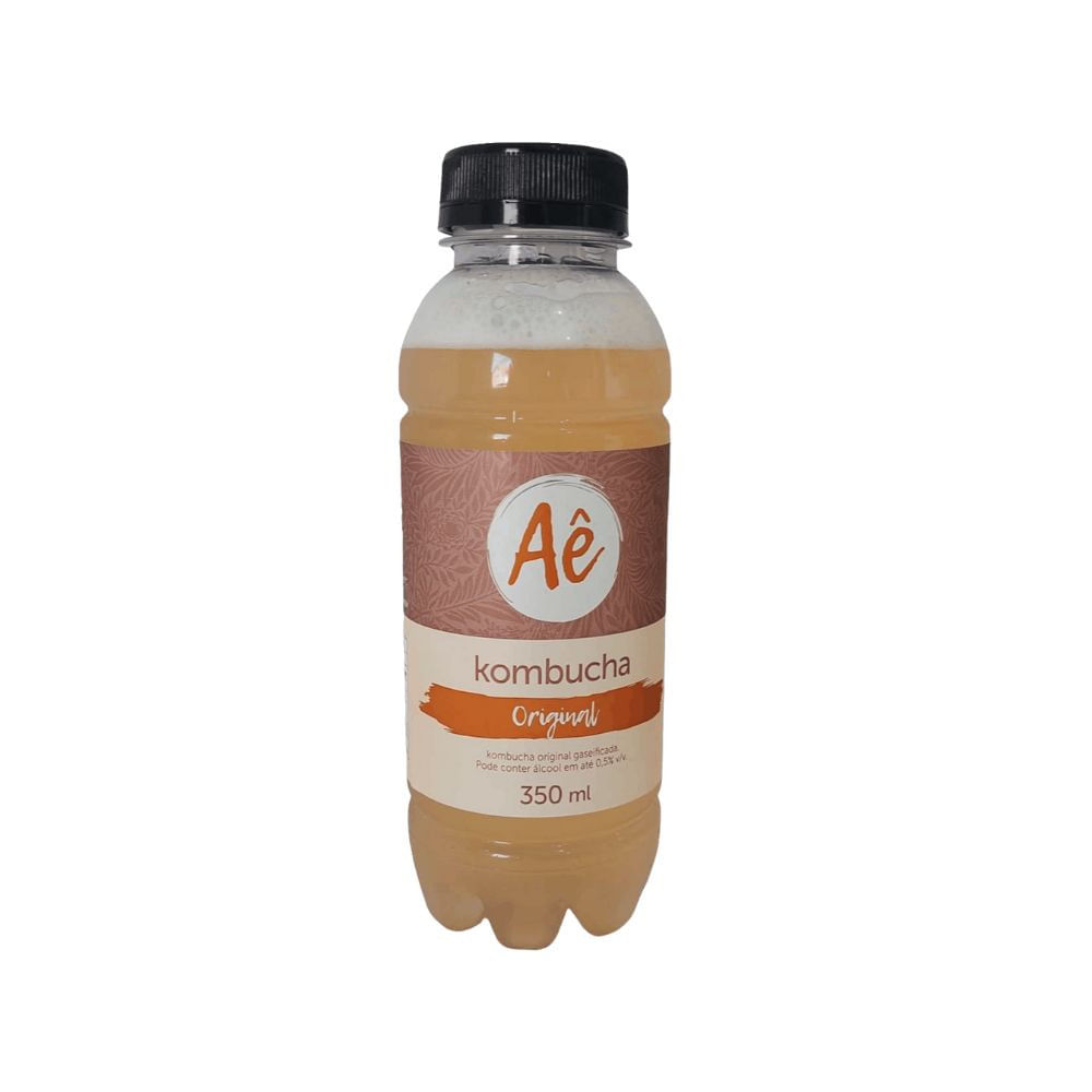 Kombucha Original 350ml Aê — Bebida Natural e Refrescante