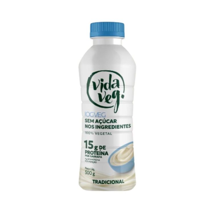 Iogurte Vegano Vida Veg Tradicional 500g — Zero Açúcar