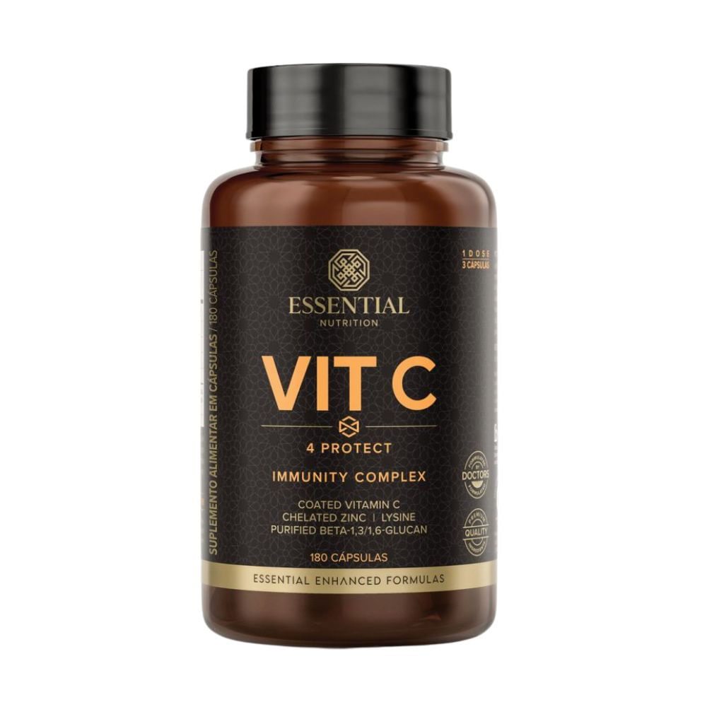Vitamina C Essential 4 Protect — 180 Cápsulas