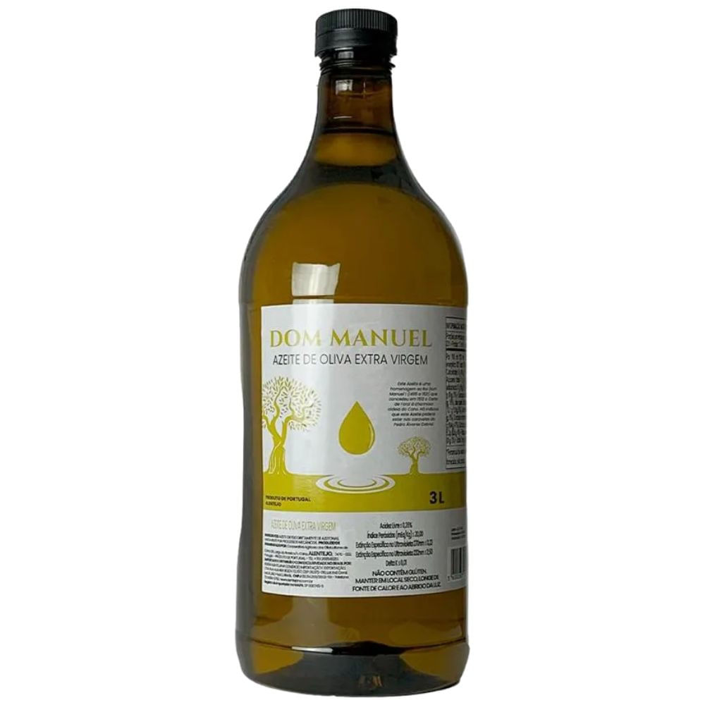 Azeite de Oliva Extra Virgem Dom Manuel 3L — Compre Agora