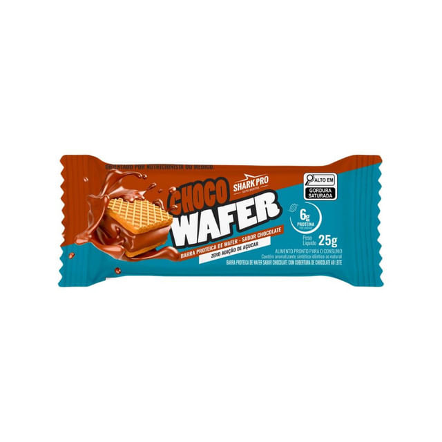 Shark Pro — Wafer Proteico Chocolate 25g
