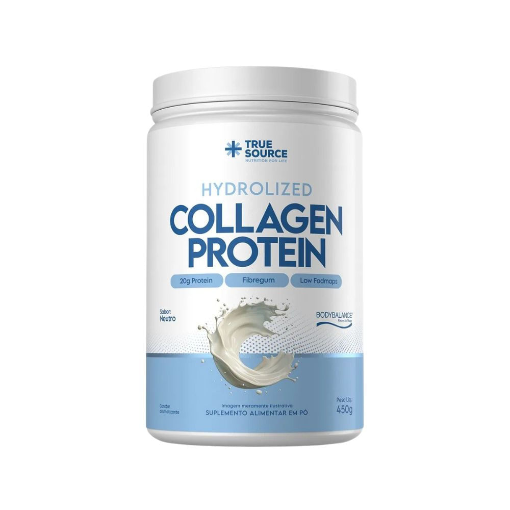 True Collagen Protein Neutro 450g True Source - Empório Quatro Estrelas