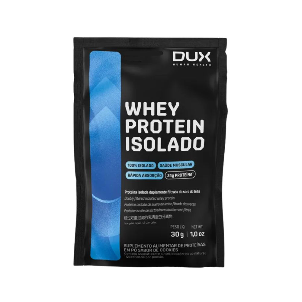 DUX Human Health — Whey Isolado Chocolate Branco 30g
