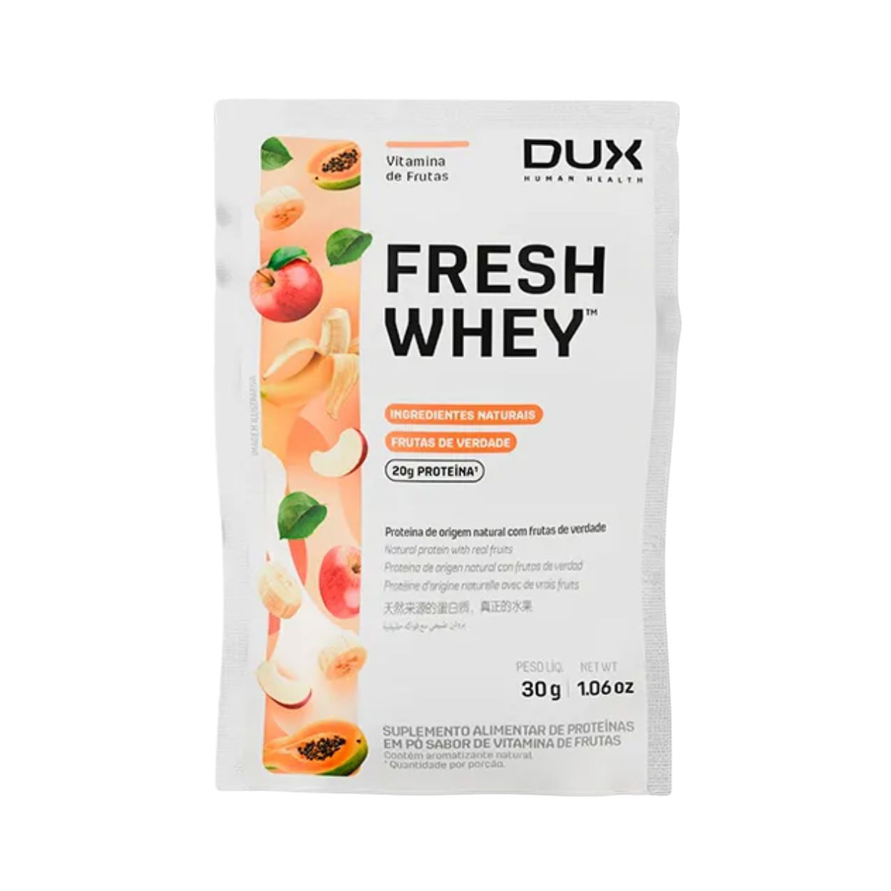 DUX Human Health — FreshWhey Vitamina de Frutas 30g