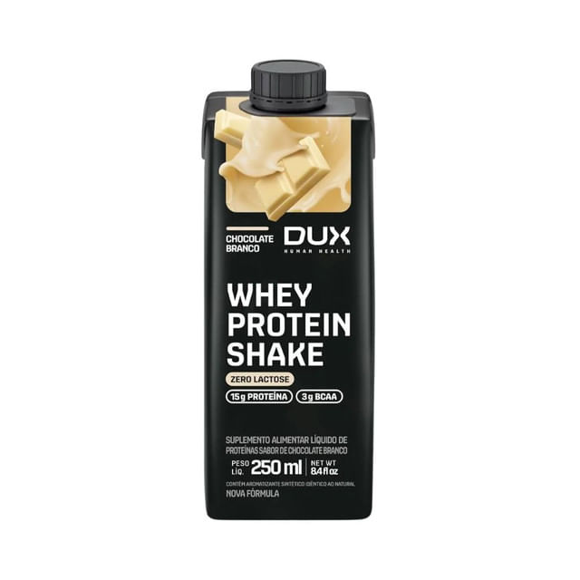 DUX Human Health — Shake Proteico Chocolate Branco 250ml